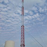 China Steel tube tower with ISO 9001 and ISO 14001 certification providing performance for 4G and 5G telecommunication infrastructure for sale