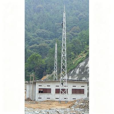 China Lightning Tower Customized Height 10m to 60m Hot Dip Galvanized Lightning Protection Tower for Refineries Gas Stations and Chemical Plants for sale