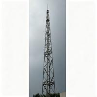 China Hot Dip Galvanized Q235B Steel Lightning Protection Tower For Building Substation Lightning Earthing Protection for sale