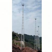 China Angle Steel Lightning Protection Tower | Q235B hot dip galvanized, anti-corrosion | for substation & factory lightning shielding for sale