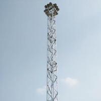 China Customizable Floodlight Tower with Height Options from 10 to 80 Meters and Configurable Lighting Capacity for Wide Area Outdoor Lighting for sale