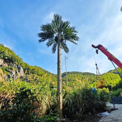 China Customizable Bionic Tree Tower designed for communication function and natural landscape blending with wind resistance up to 55 meters per second for sale