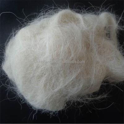 China Scoured White Goat Hair  Waste for sale