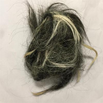 China Scoured Chinese Grey Clipped Goat Hair for sale