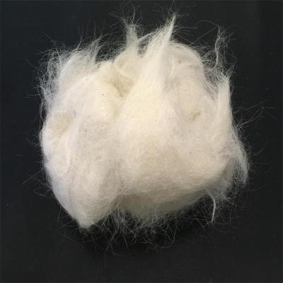 China Scoured Chinese  White /grey Goat Hair Waste for sale