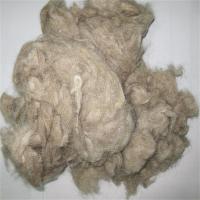 China Scoured Brown Sheep Wool Waste for sale