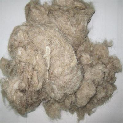 China Scoured Brown Sheep Wool Waste for sale