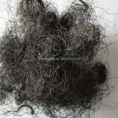China Washed Good Quality Clean Curly Horse Hair for Mattress for sale