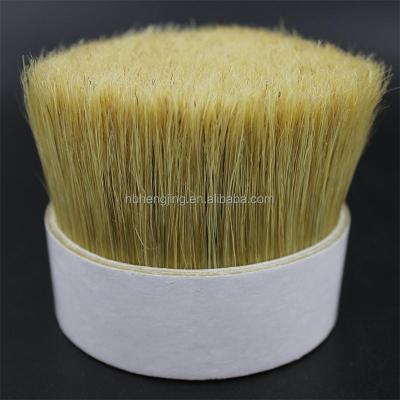 China Double Boiled Chungking Black Pig Bristle & PBT Filament Mixed for sale