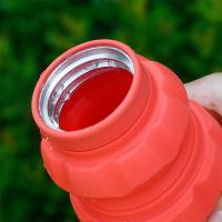China Multicolor Silicone Drink Bottle , Stainless Steel Water Bottle With Silicone Sleeve for sale