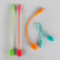 China Multifunctional Silicone Bottle Brush Soft 38cm Multipurpose for sale