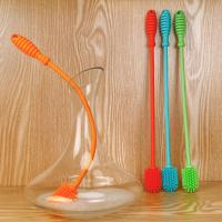 China Multifunctional Silicone Bottle Brush Soft 38cm Multipurpose for sale