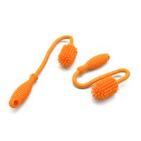 China Bendable Flexible Silicone Bottle Brush Cleaning Durable 32cm for sale