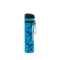 China Tasteless Durable Silicone Water Bottle Reusable BPA Free Collapsible for sale