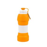 China Practical Silicone Water Jug Lightweight , Harmless Silicone Folding Water Bottle for sale