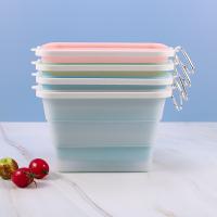 China Multicolor Silicone Zip Lock Reusable , Practical Silicone Containers For Freezer for sale