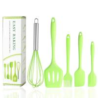 China Portable Durable Silicone Kitchen Ware , Multicolor Silicone Cooking Utensils Set for sale