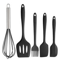 China Portable Durable Silicone Kitchen Ware , Multicolor Silicone Cooking Utensils Set for sale