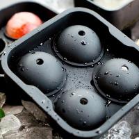 China Harmless Silicone Ice Ball Mould Durable , Cold Resistant Ice Sphere Tray for sale