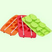 China Fruits Shape Ice Cube Tray Reusable , Multipurpose Silicone Ice Cream Mold for sale