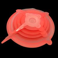 China Round Reusable Silicone Stretch Lids Practical Nontoxic For Food Safety for sale