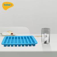 China Tasteless Ice Cube Stick Tray Silicone Molds Bar Type For Freezing for sale