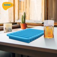 China Tasteless Ice Cube Stick Tray Silicone Molds Bar Type For Freezing for sale