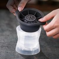 China BPA Free Sphere Ice Cube Tray Mould Odorless For Making Cocktail for sale