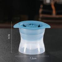 China BPA Free Sphere Ice Cube Tray Mould Odorless For Making Cocktail for sale