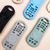 China BPA Free Silicone Baby Teether Chew Toys Practical With Ergonomic Design for sale