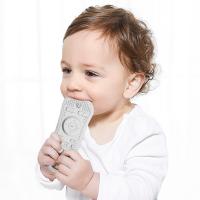 China Flexible Soft Baby Teething Toy , Odorless Personalised Silicone Teether for sale