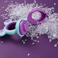 China Portable Silicone Fruit Teether Tasteless , Multiscene Newborn Silicone Pacifier for sale