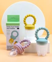 China Durable Food Silicone Baby Teether Soft Flexible Harmless BPA Free for sale