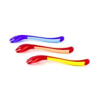 China Baby Washable Silicone Feeding Spoon Multiscene Portable Non Allergenic for sale