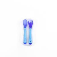 China Baby Washable Silicone Feeding Spoon Multiscene Portable Non Allergenic for sale