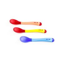 China Baby Washable Silicone Feeding Spoon Multiscene Portable Non Allergenic for sale