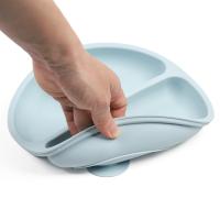 China Nontoxic Silicone Baby Feeding Tools Suction Plate Food Grade Odorless for sale