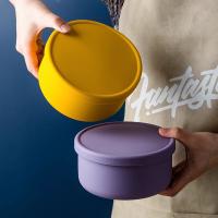 China Harmless 2L Silicone Bowl With Lid , Multifunctional Silicone Pinch Bowls for sale