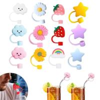 China BPA Free Reusable Silicone Straw Cover Leakproof Multipurpose for sale