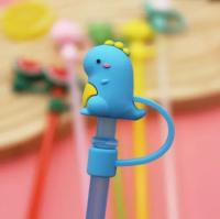 China Portable Heatproof Straw Tip Caps , Multiscene Metal Straw Tip Covers for sale