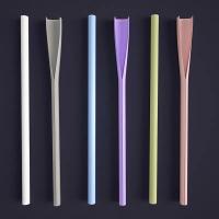 China Collapsible Reusable Silicone Straw Multicolor Bendable For Drinking for sale