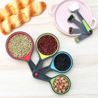 China Multipurpose Silicone Kitchen Utensils Measuring Cups And Spoons Portable for sale