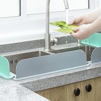 China Tasteless Sturdy Silicone Kitchen Utensils , Impermeable Kitchen Sink Splash Guard for sale