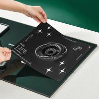 China Reusable Washable Gas Stove Silicone Mat , Anti Fouling Silicone Stove Cover for sale