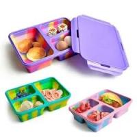China Multicolor Silicone Lunch Container Microwaveable BPA Free 2.5L for sale