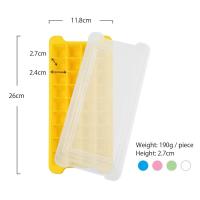 China Cocktails Silicone Ice Cube Tray With Lid Multipurpose Durable for sale