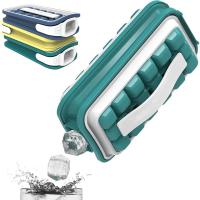 China Portable Bottle Ice Cube Maker Leakproof , Non Stick Silicone Trays For Freezing for sale