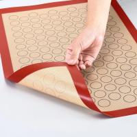 China Non Stick Kitchen Baking Tool Washable , Fiberglass Silicone Baking Mat for sale