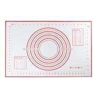 China Odorless Silicone Cookie Sheet Durable , Non Stick Pastry Rolling Mat for sale