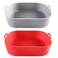 China Silicone Kitchen Baking Tool Air Fryer Liner Nontoxic Collapsible for sale